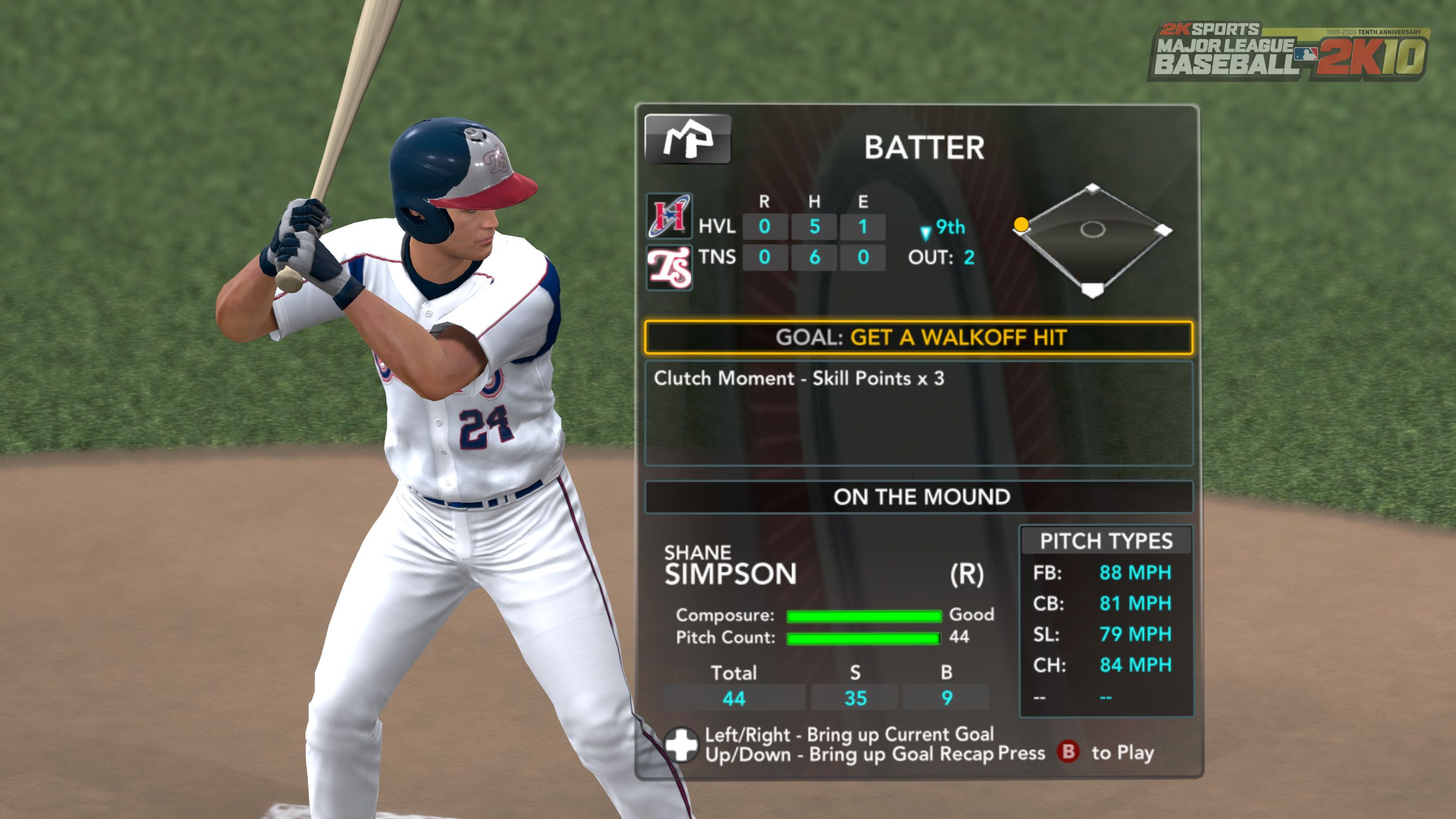 MLB 2K10 Screens Arrive