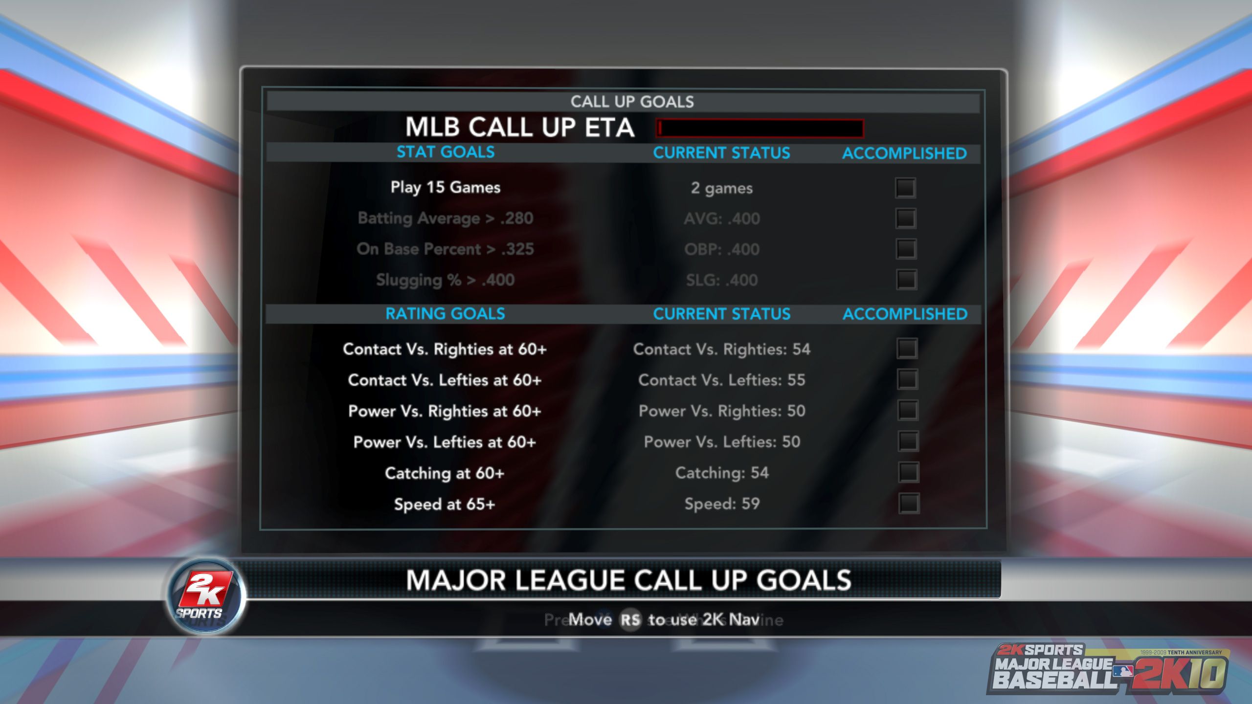 MLB 2K10 Screens Arrive