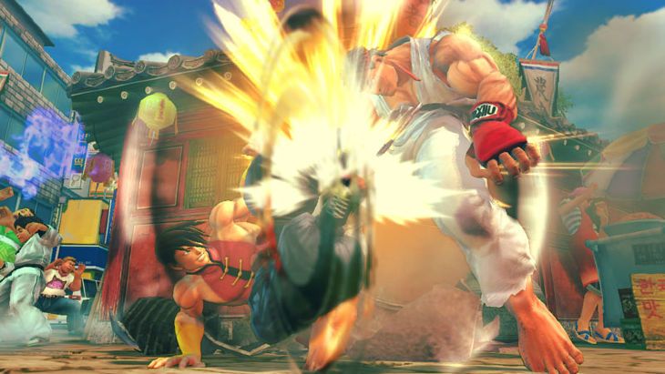 New Super Street Fighter IV Yun and Yang Screens + Art