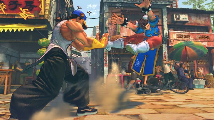 New Super Street Fighter IV Yun and Yang Screens + Art