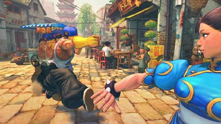 New Super Street Fighter IV Yun and Yang Screens + Art