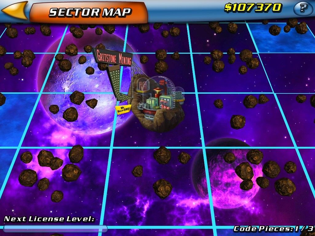 Space Miner HD is Now Available in the App Store