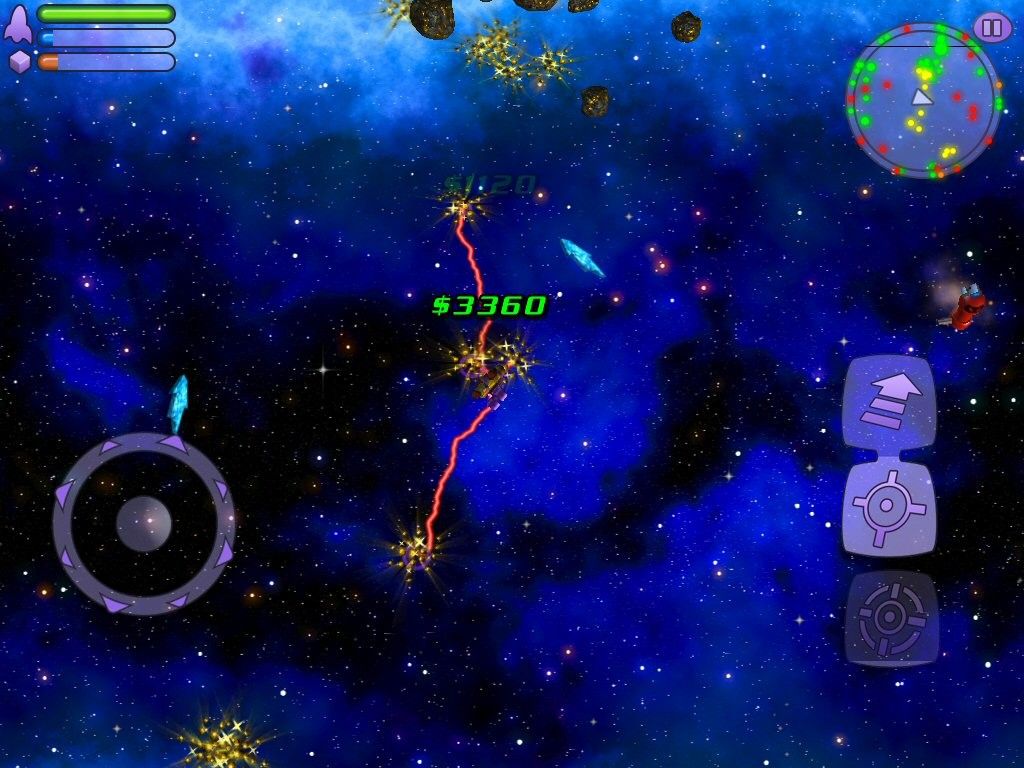 Space Miner HD is Now Available in the App Store