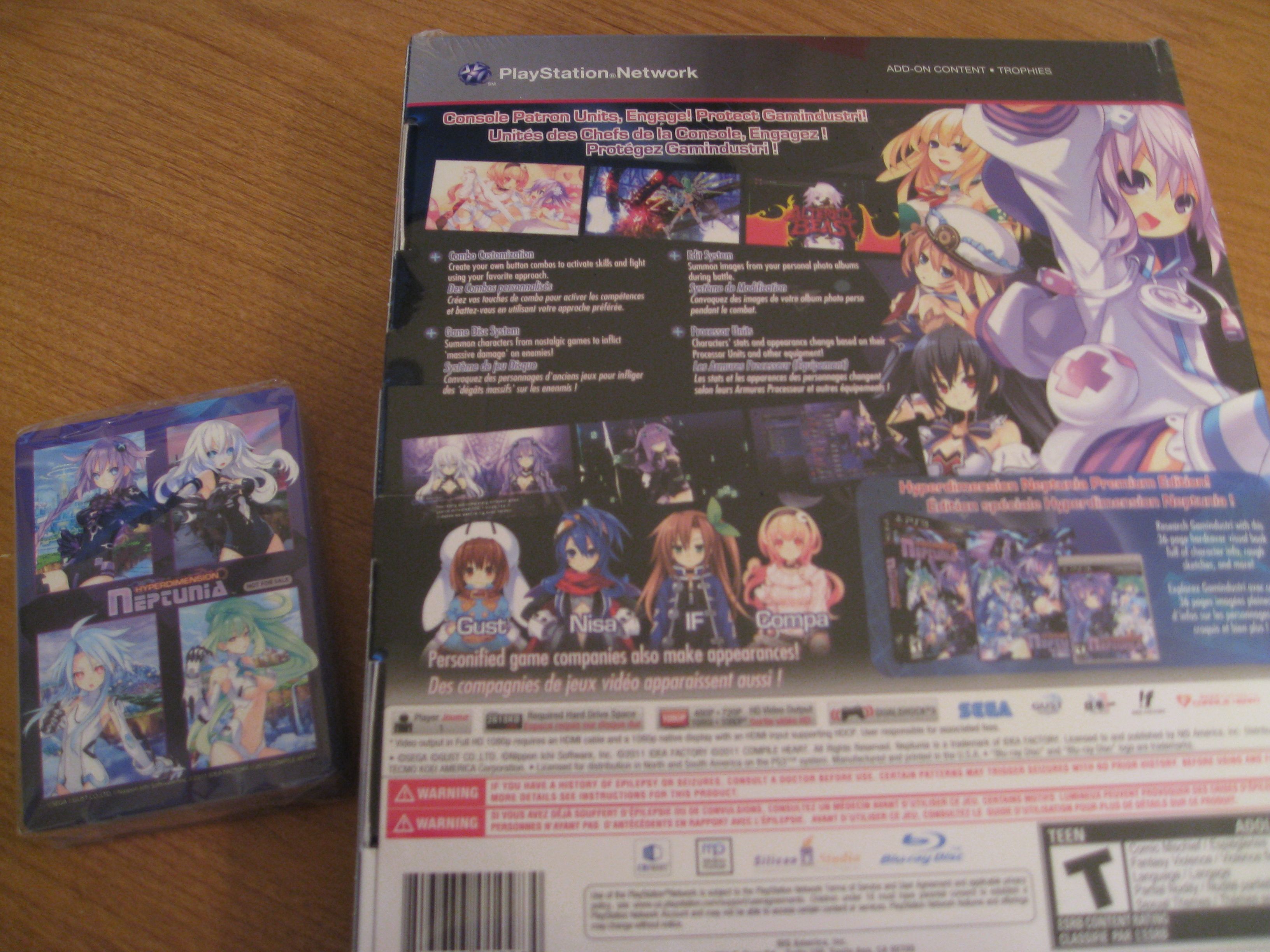 A Look at Hyperdimenion Neptunia's Limited Edition Box