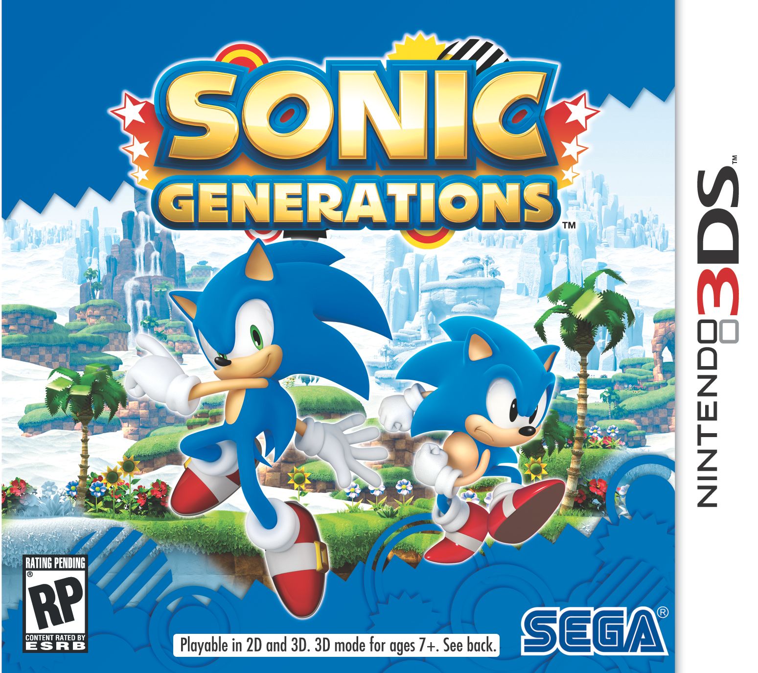 Sonic Generations Will Also Come to Nintendo 3DS