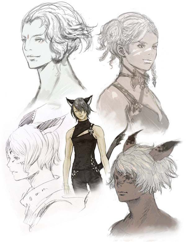 Enjoy the Art of the Final Fantasy XIV Reboot
