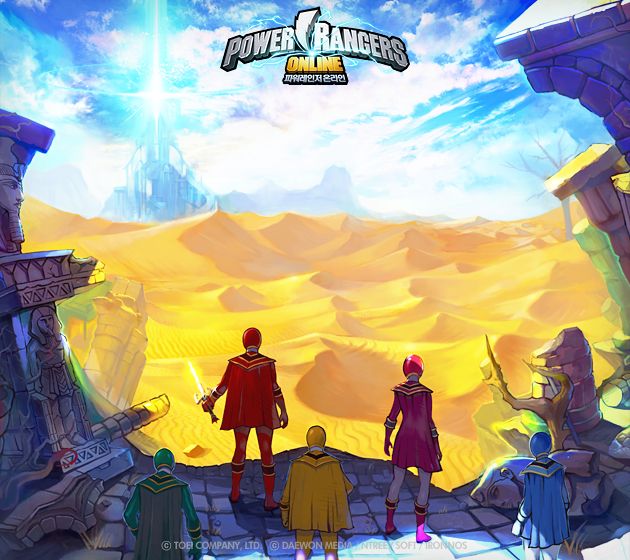 Power Rangers Online Gets a Trailer, Screenshots, Art, Closed Beta.