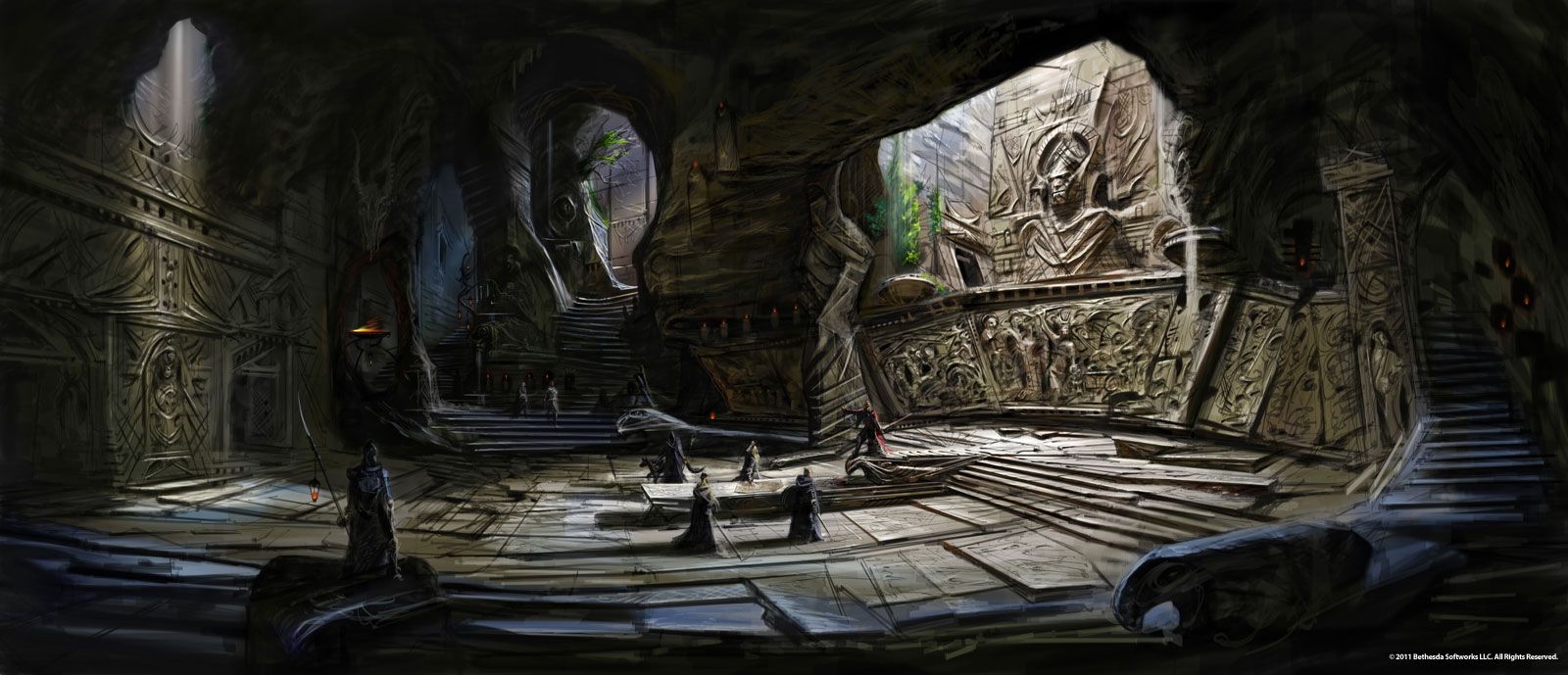 Enjoy the Beautiful Art of The Elder Scrolls V: Skyrim