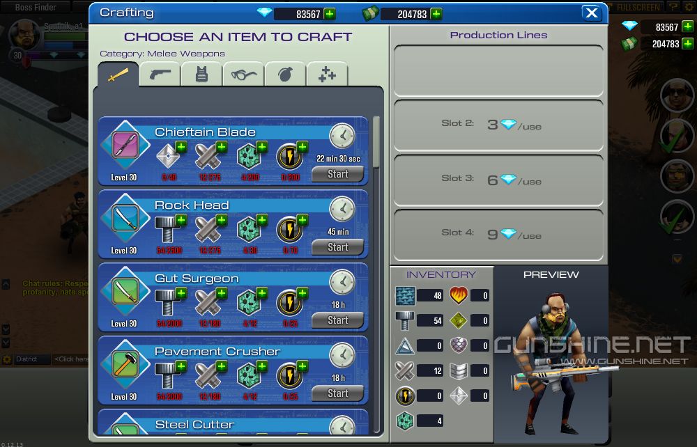 Gunshine.net Brings Real-time MMORPG Action to Facebook