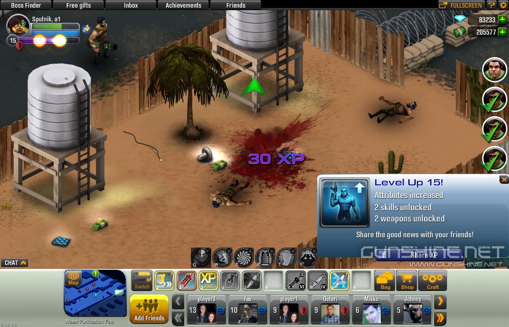 Gunshine.net Brings Real-time MMORPG Action to Facebook