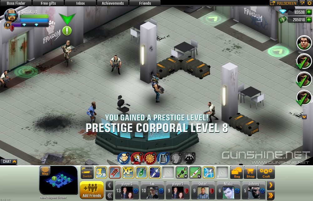 Gunshine.net Brings Real-time MMORPG Action to Facebook