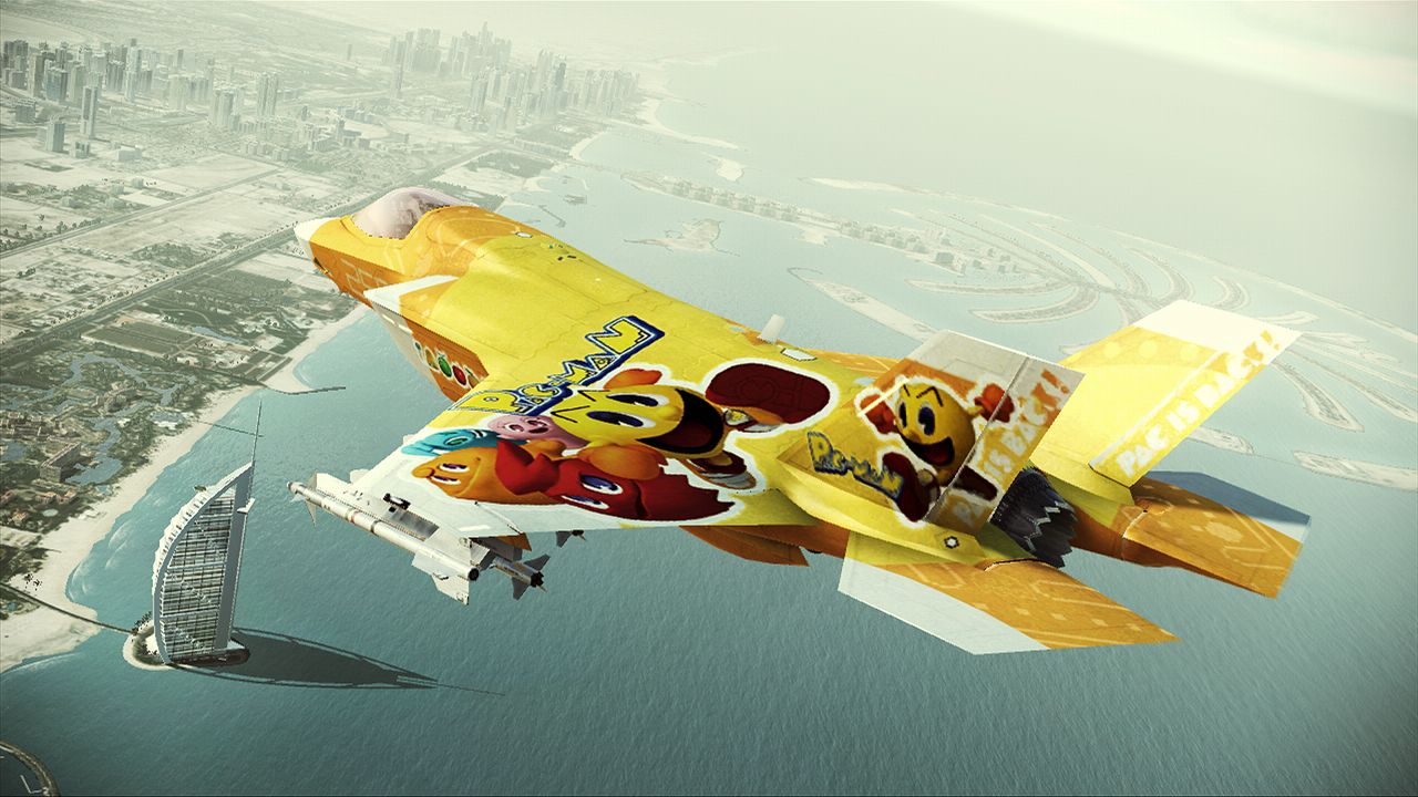 Ace Combat: Assault Horizon DLC Brings Pac-Man F-35, Christmas A-10 and ...
