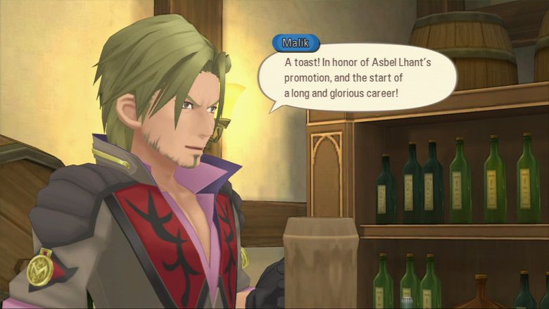New Tales of Graces f Screens Focus on Our Hero's Mentor, Malik Caesar