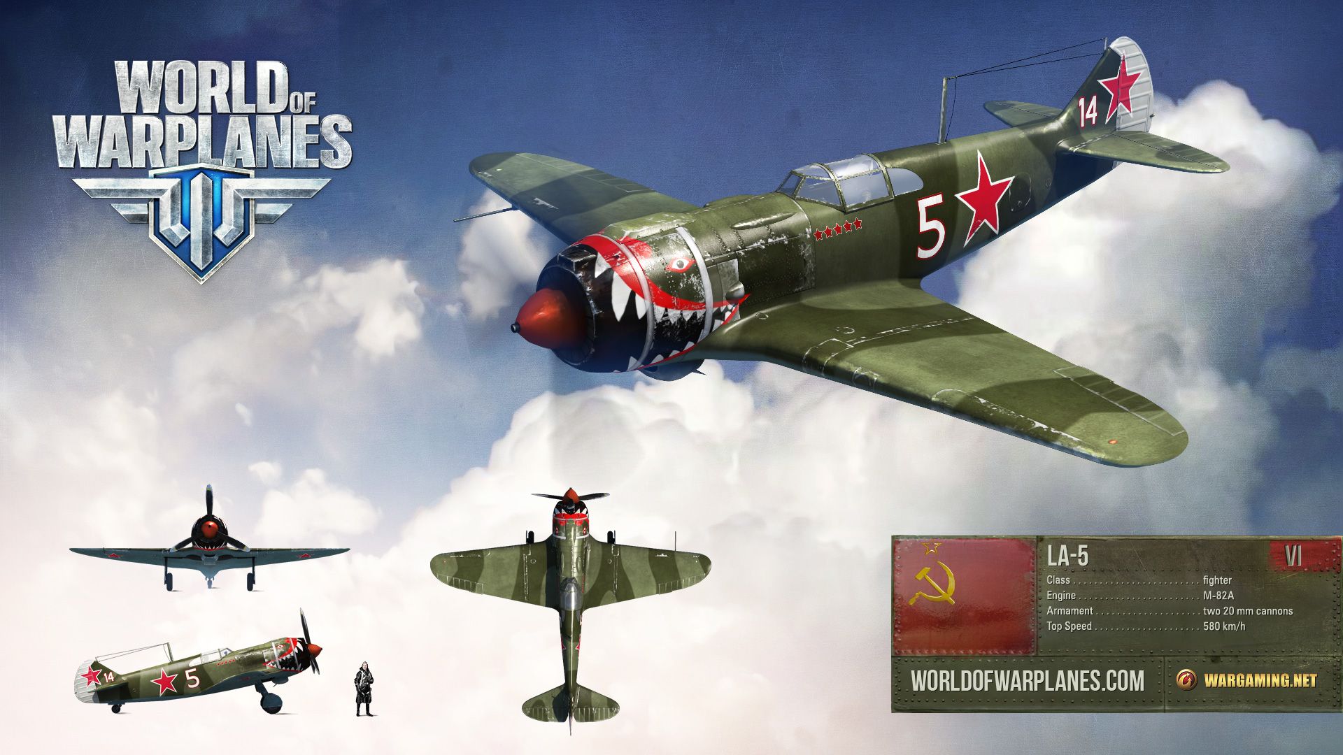 World of Warplanes Soviet Line-up Revealed with Screenshots and Trailer