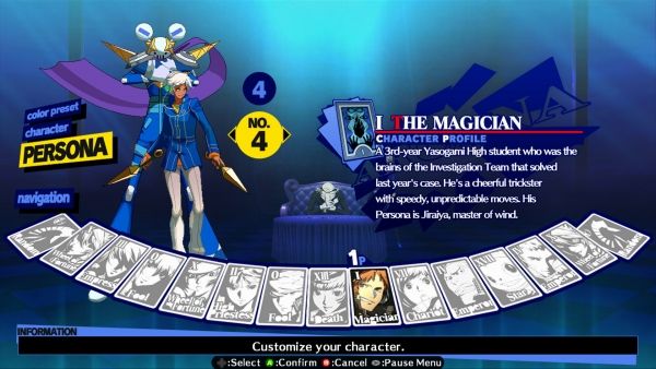 Even More New Persona 4: Arena Screens