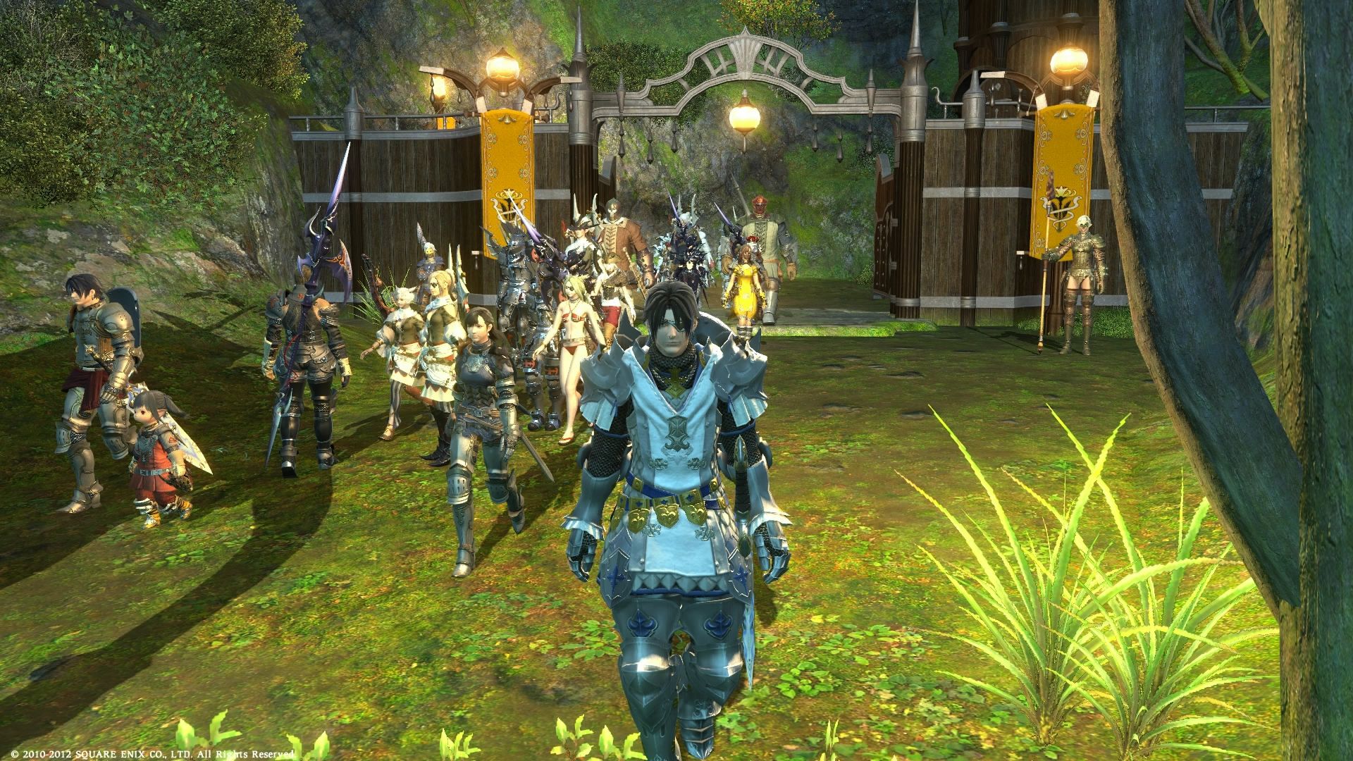 Final Fantasy XIV Players March to Their Final Battle