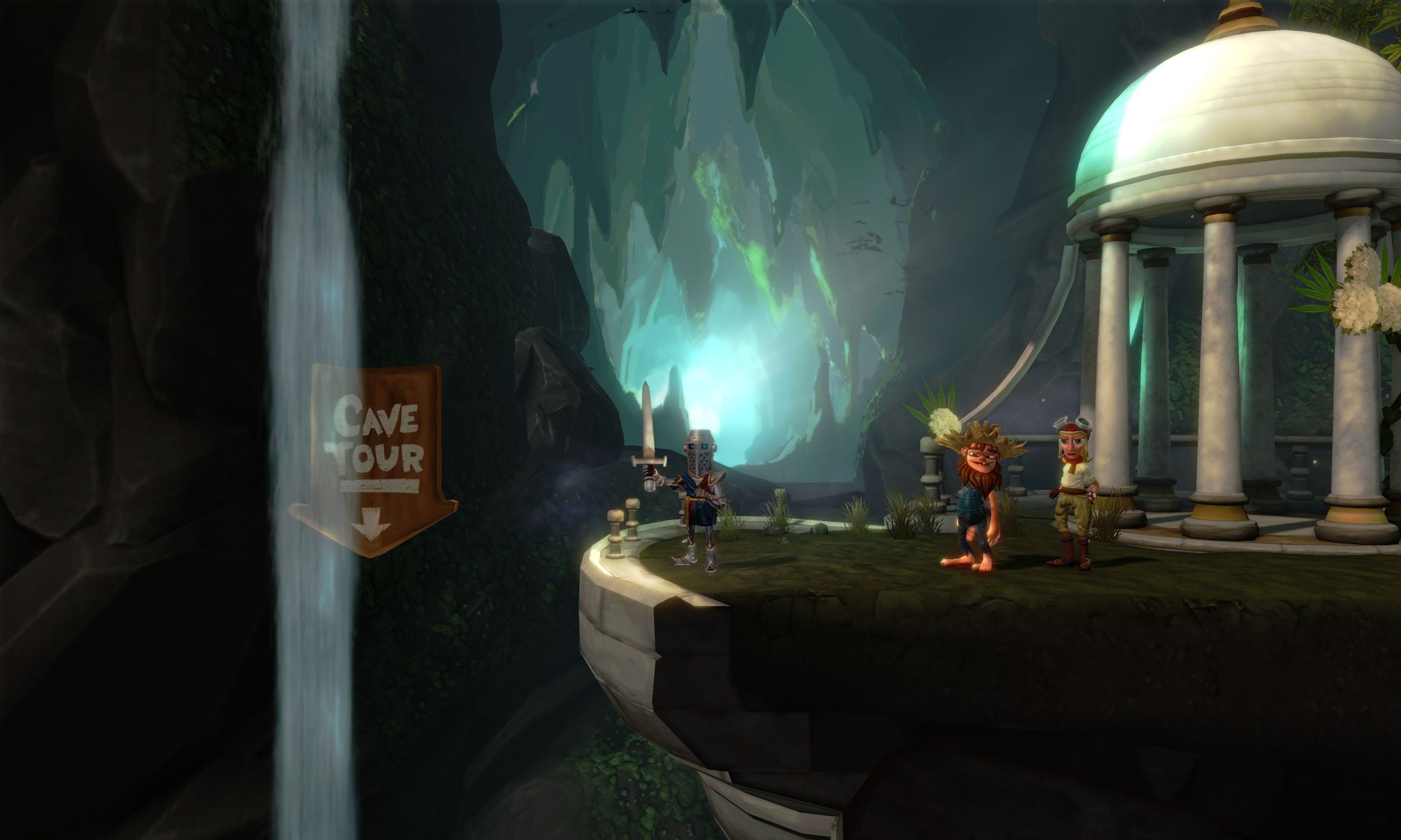 New Screens for The Cave Released