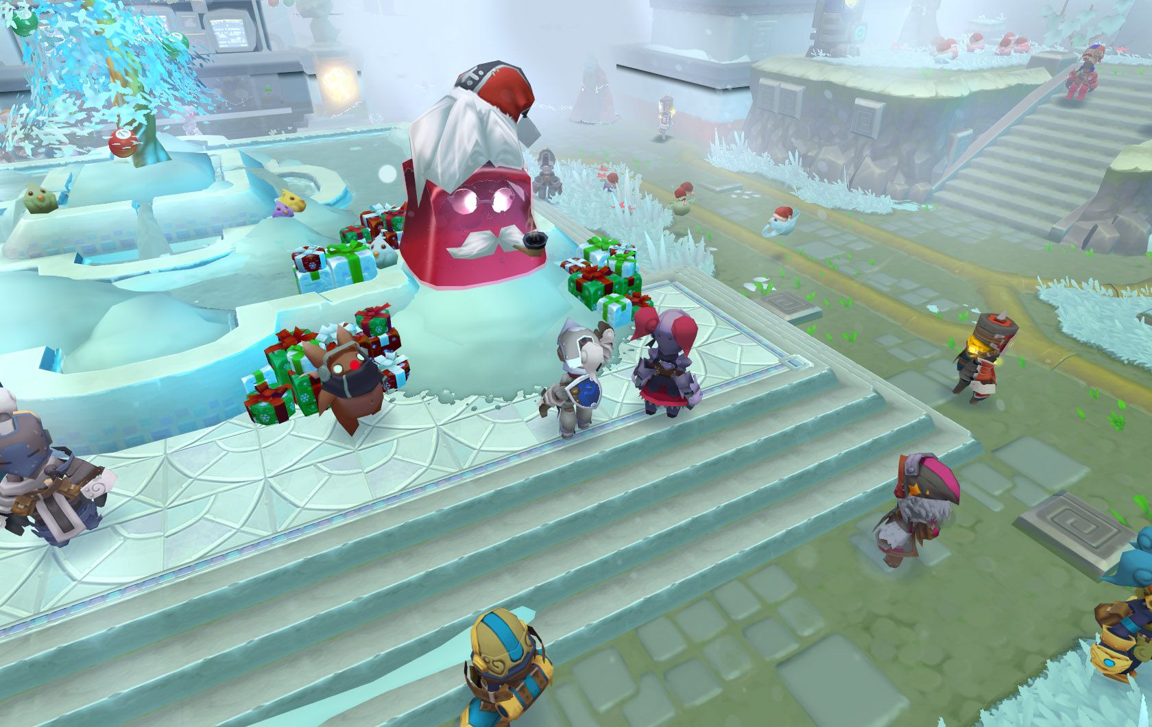 Save Impostoclaus and Winterfest from the Grinchlins in Spiral Knights' New Content