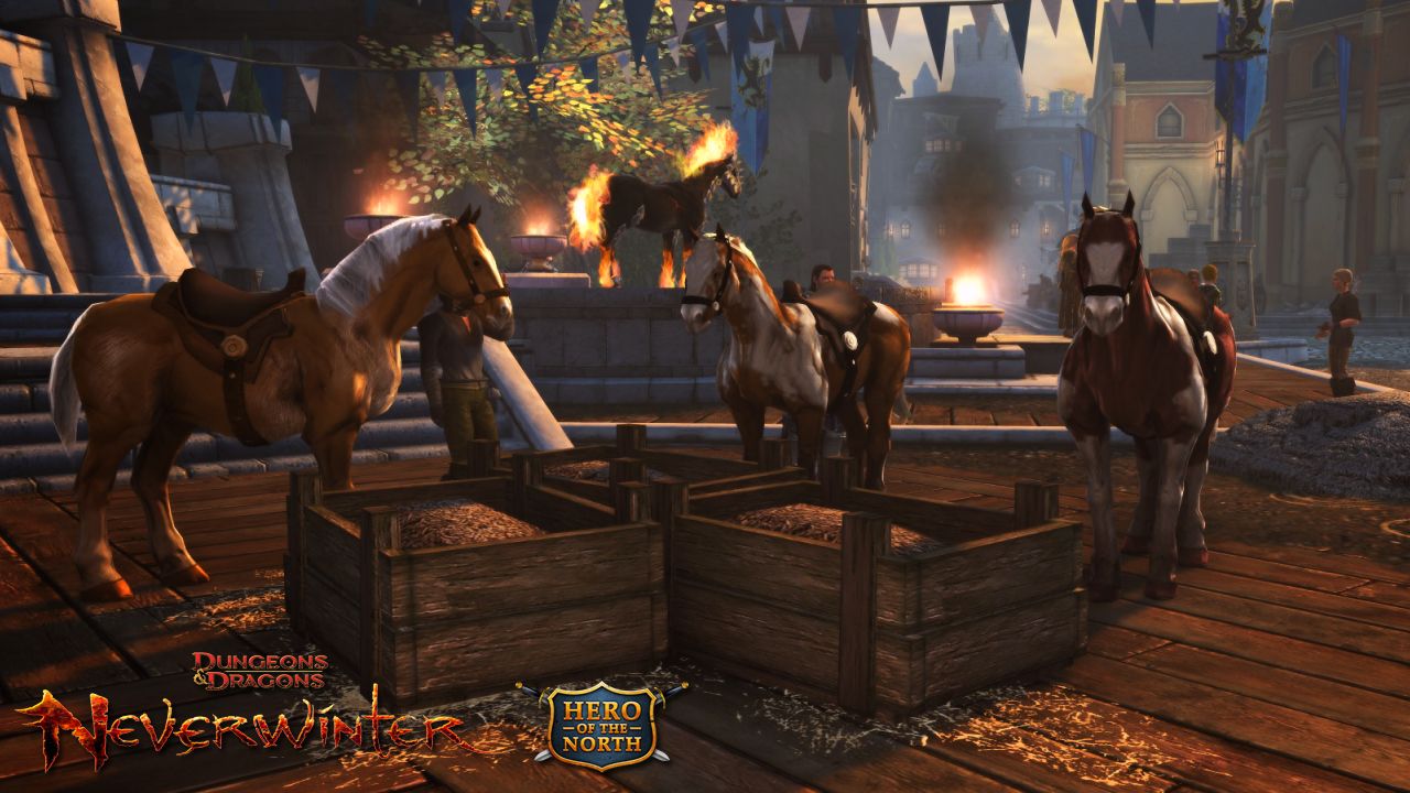 New Neverwinter Trailer and Screenshots Showcase Trusty Mounts