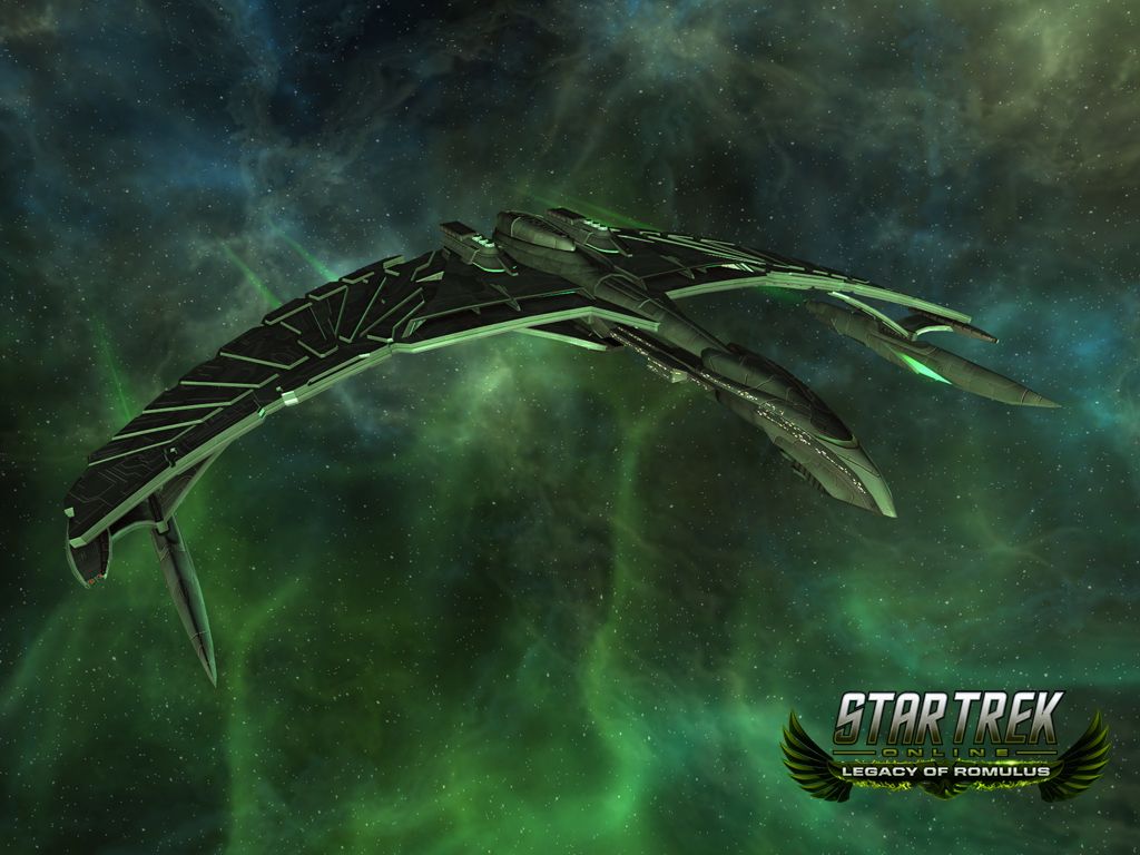 New Star Trek Online Wallpapers Depict Romulan Ships in Greater Detail ...