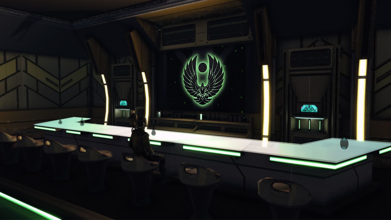 Romulan Ship Interior Donny Versiga Star Trek Online Ships