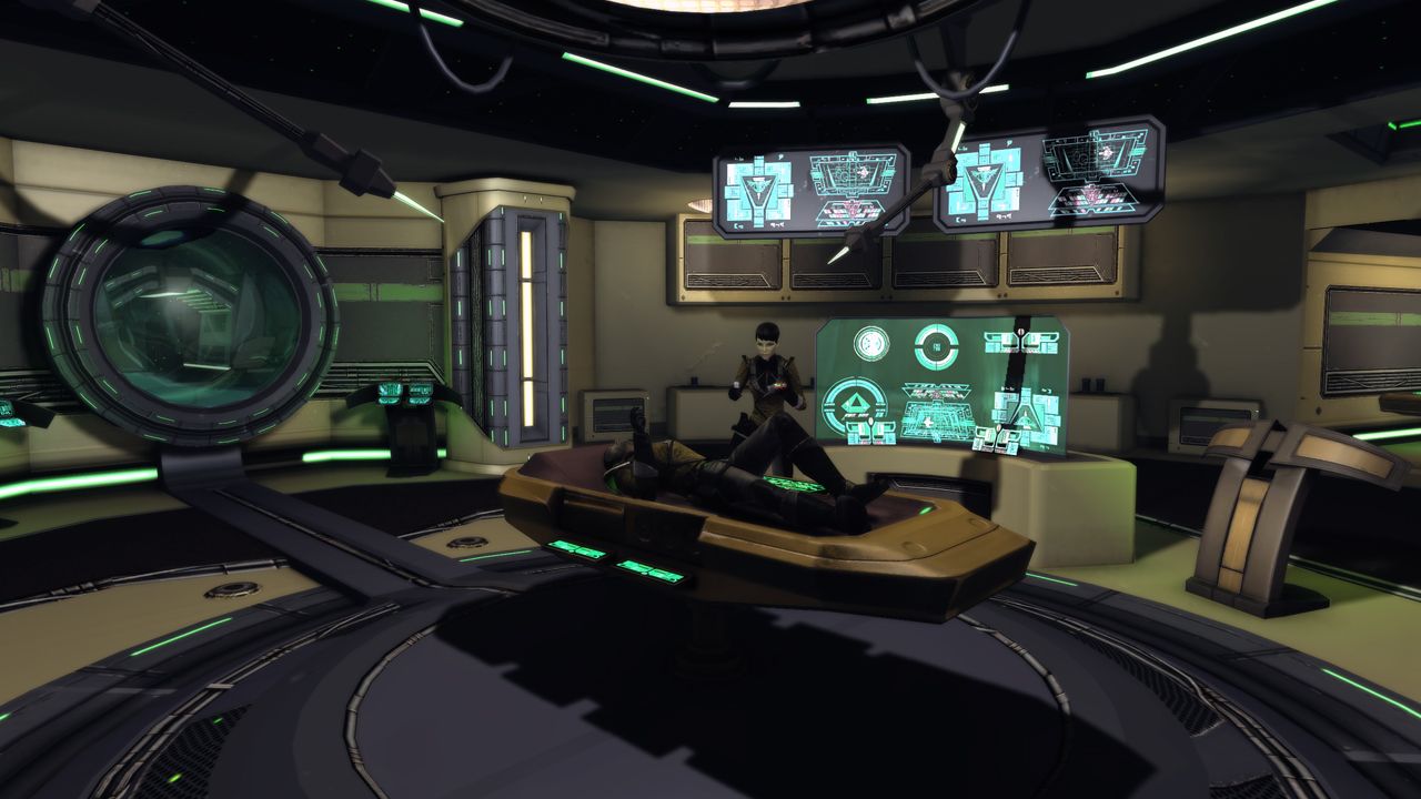 Romulan Ship Interior Donny Versiga Star Trek Online Ships