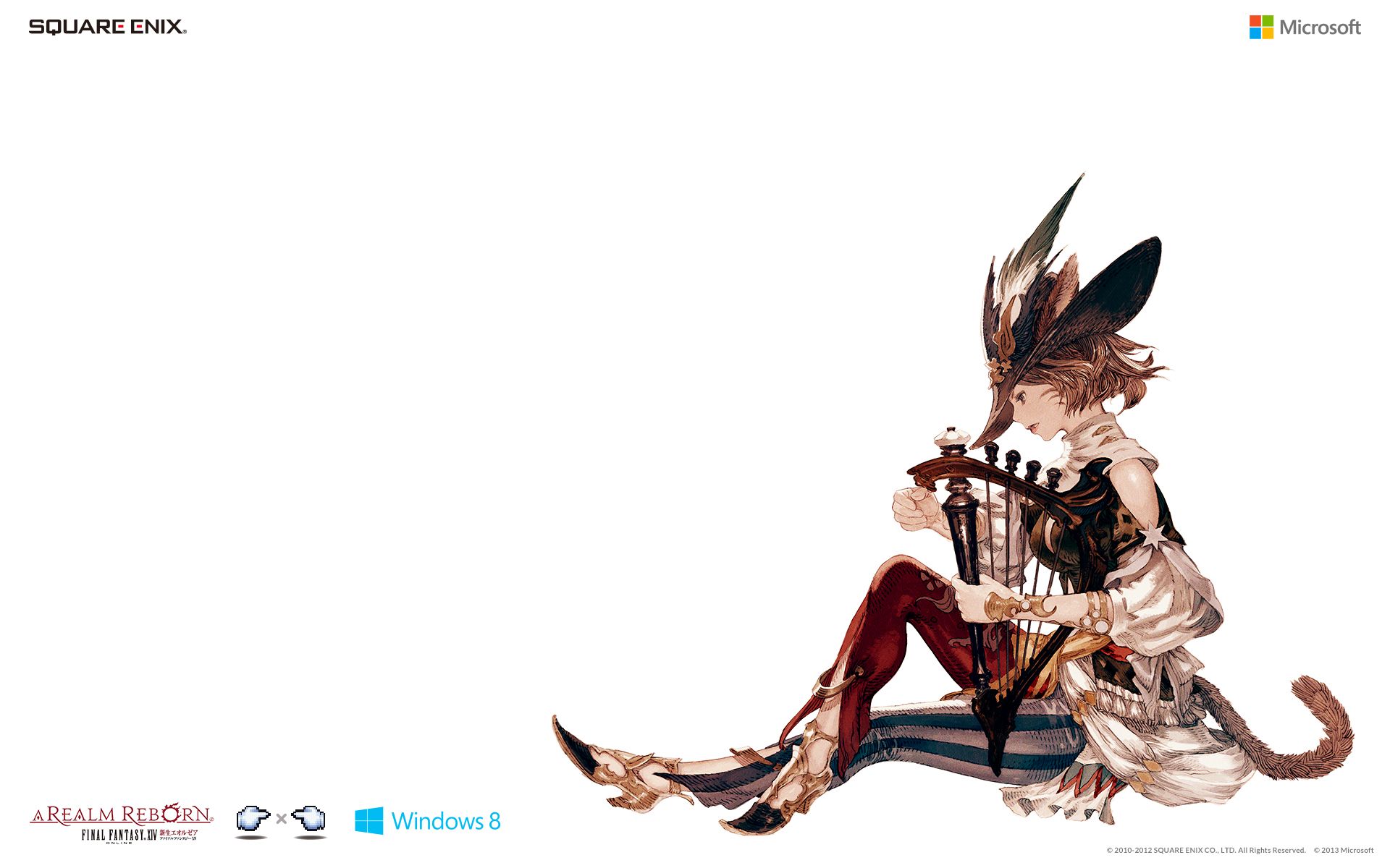More Final Fantasy XIV Character Artwork Comes From Microsoft Partnership