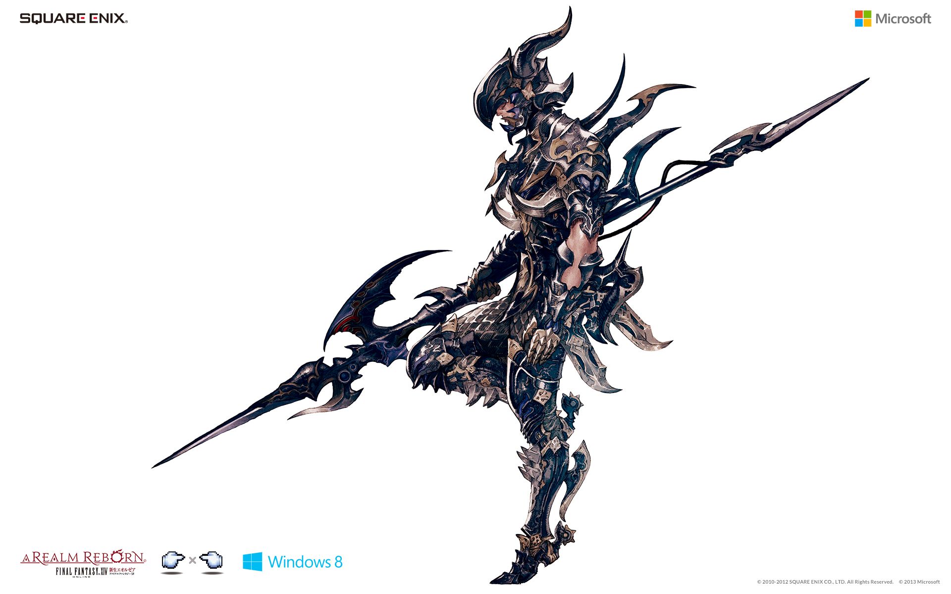 More Final Fantasy XIV Character Artwork Comes From Microsoft Partnership
