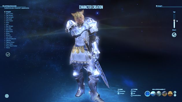 Final Fantasy XIV Screenshots Show Character Customization and Sliders ...