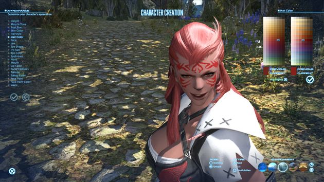 Final Fantasy XIV Screenshots Show Character Customization and Sliders ...