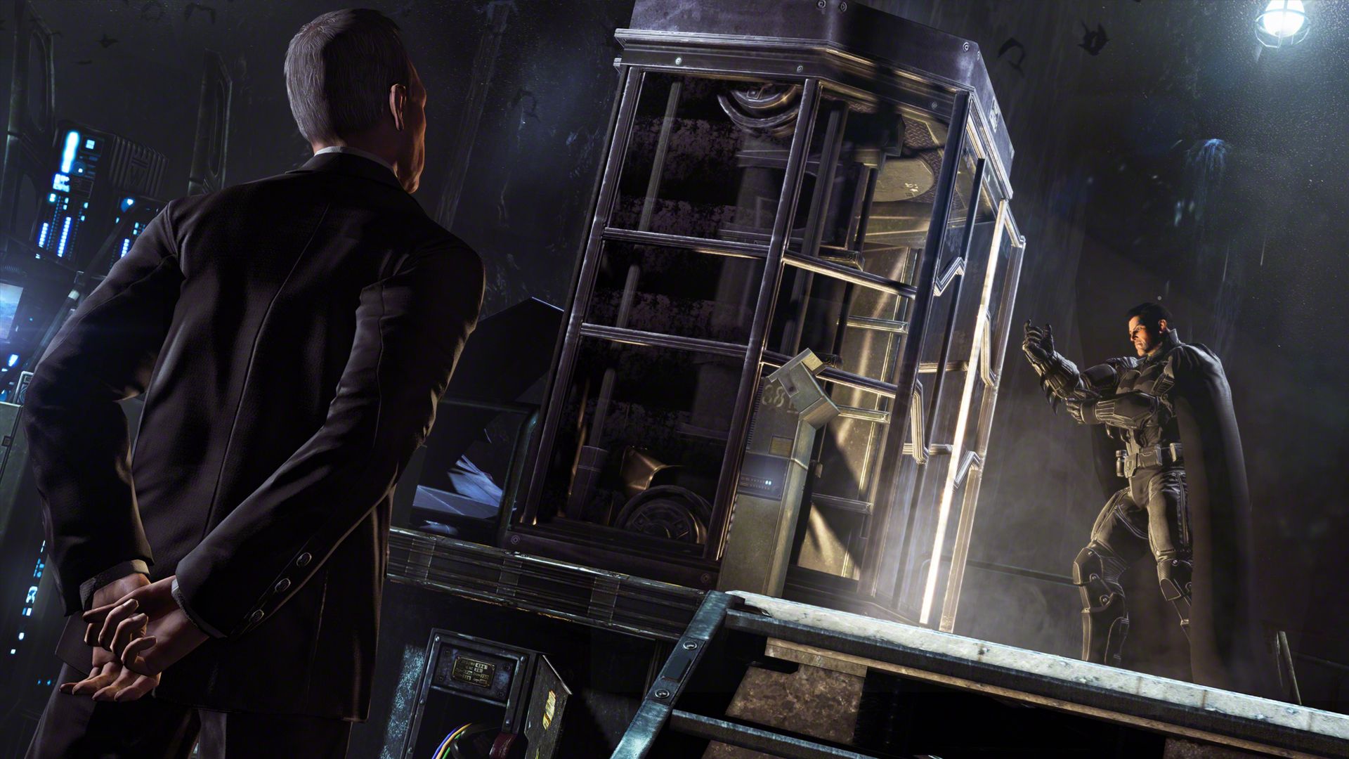 Alfred and the Batcave Revealed in New Arkham Origins Screens