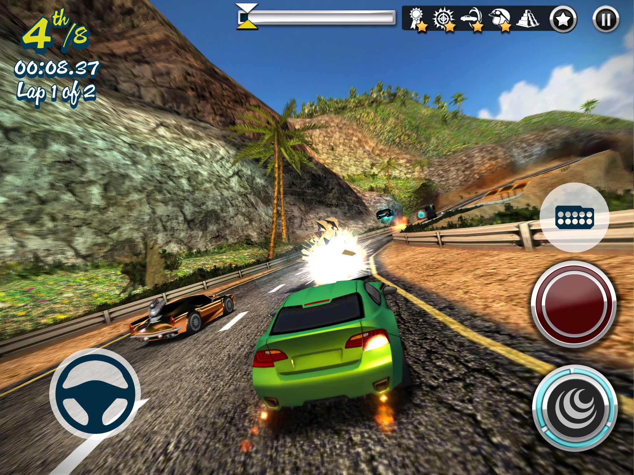 Engines Ready in 3, 2, 1... Carnage Racing Is Out Now for Your iOS