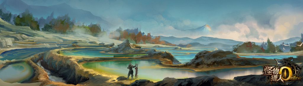 New Monster Hunter Online Artwork Shows Beautiful Environments