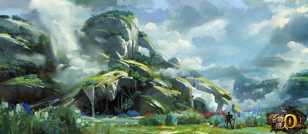 New Monster Hunter Online Artwork Shows Beautiful Environments