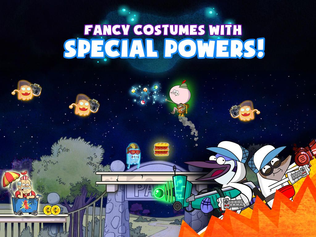 Cartoon Network's Regular Show Brings Ghost Toasters to Mobile