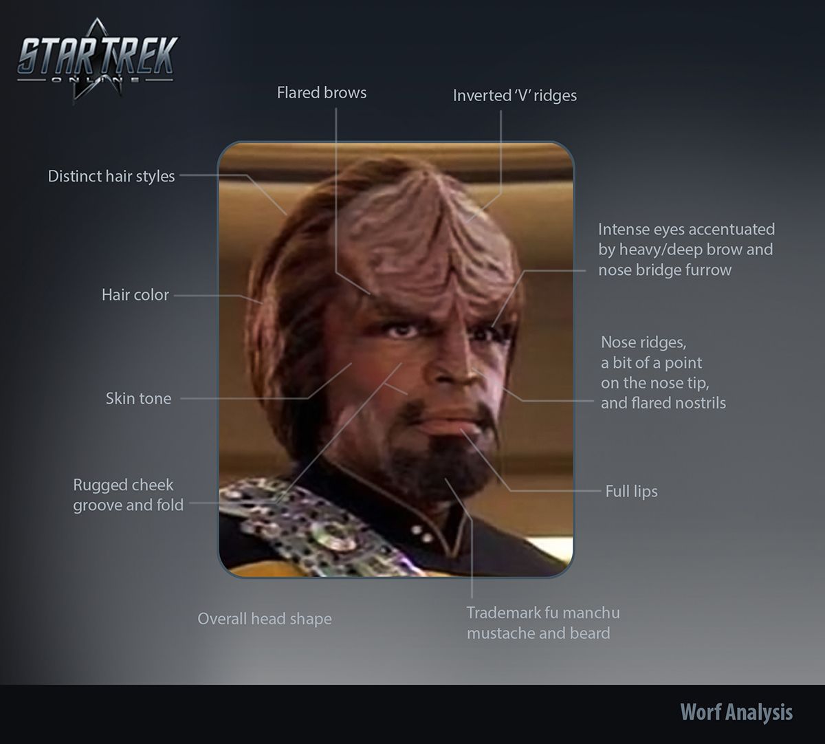 Latest Star Trek Online Dev Blog Highlights "The Anatomy of a Worf"