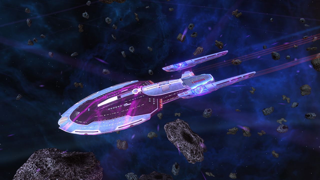 Check Out Screenshots of Star Trek Online's Vesta-Class Starship in Action