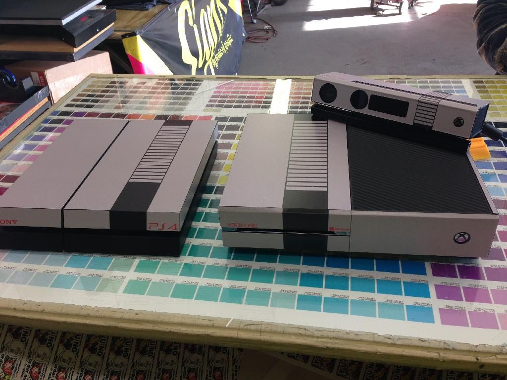 Check Out These Nostalgic PS4 and Xbox One Console-Wraps
