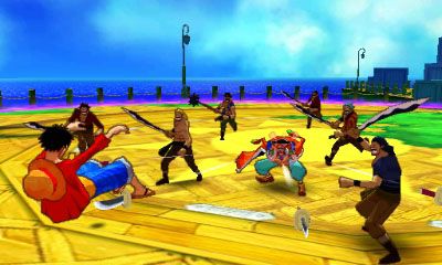 Battle System and Screenshots Revealed for One Piece: Unlimited World RED