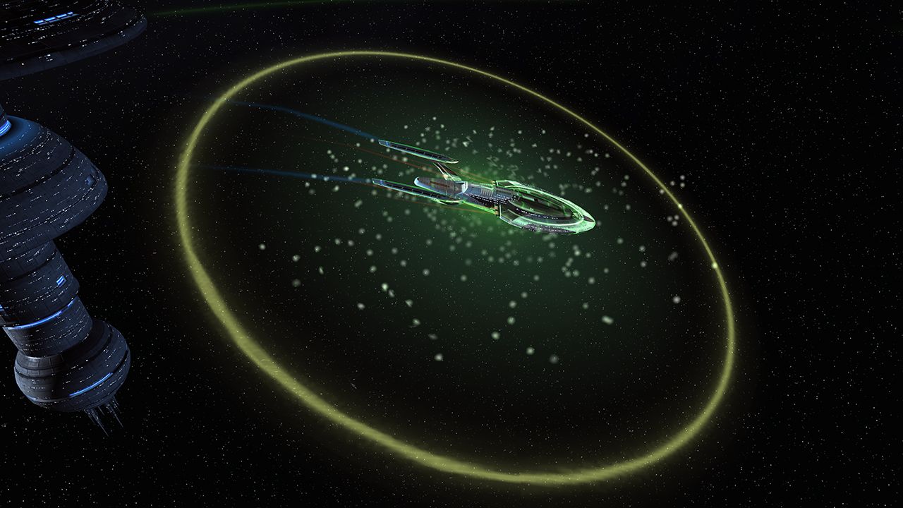 Check Out Screenshots of Star Trek Online's Vesta-Class Starship in Action