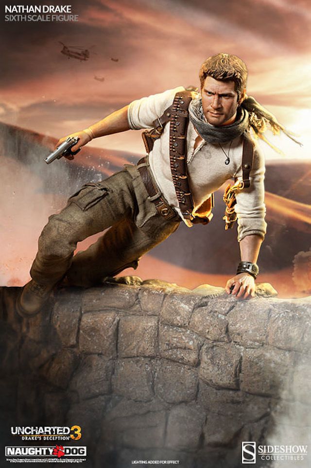 Sideshow Collectibles' Nathan Drake Action Figures Are Ready for Action