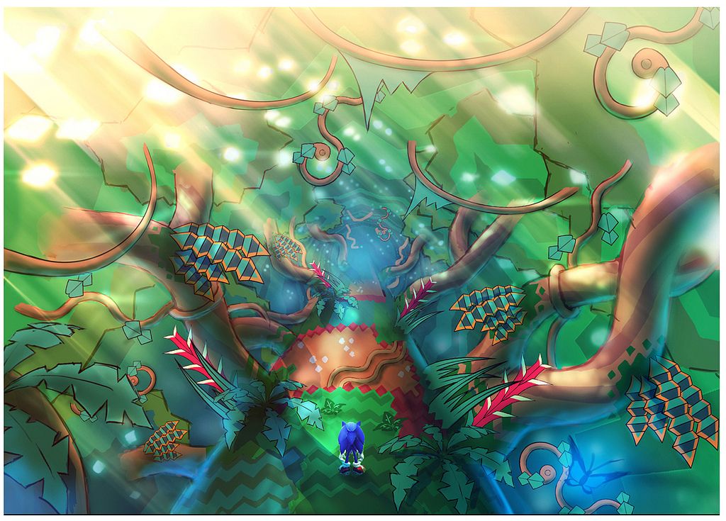 Check Out Some Amazing Concept Art of Sonic Lost World's Environments