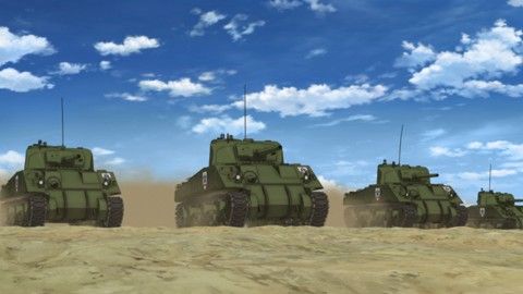 Girls und Panzer PS Vita Exclusive Game Gets First Screenshots