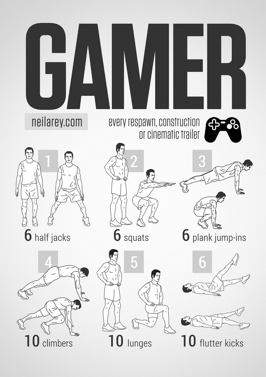 Fitness Trainer Publishes Gaming-Themed Workout Routines