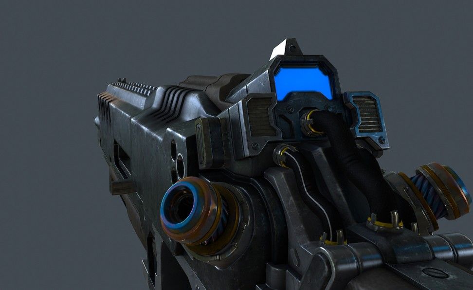 Naughty Dog Designer Shows Fantastic 3D Rendered Rifle...From StarCraft