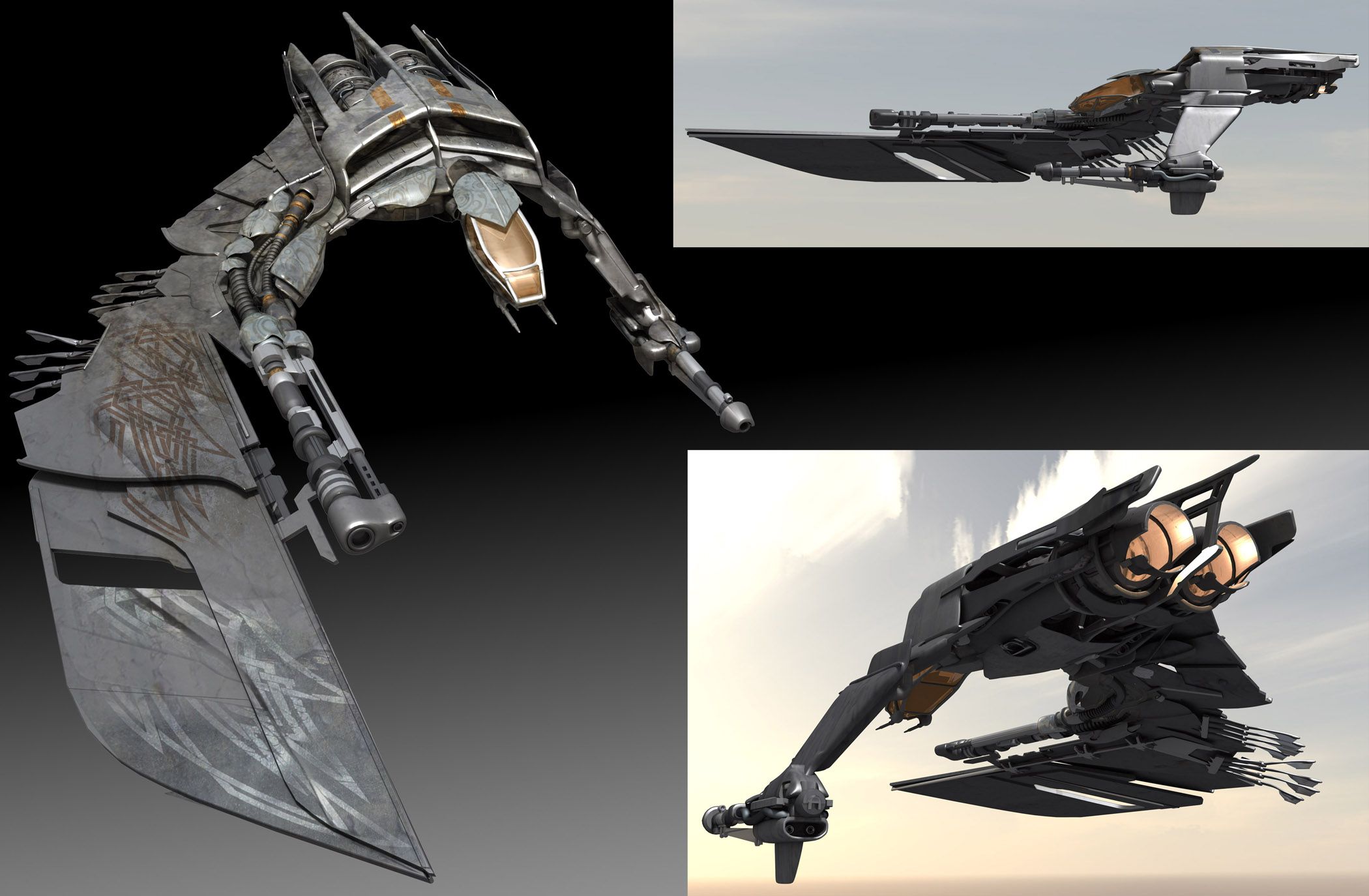 Star Citizen Gets Amazing New Renders and Art Showing the Vanduul Ships ...