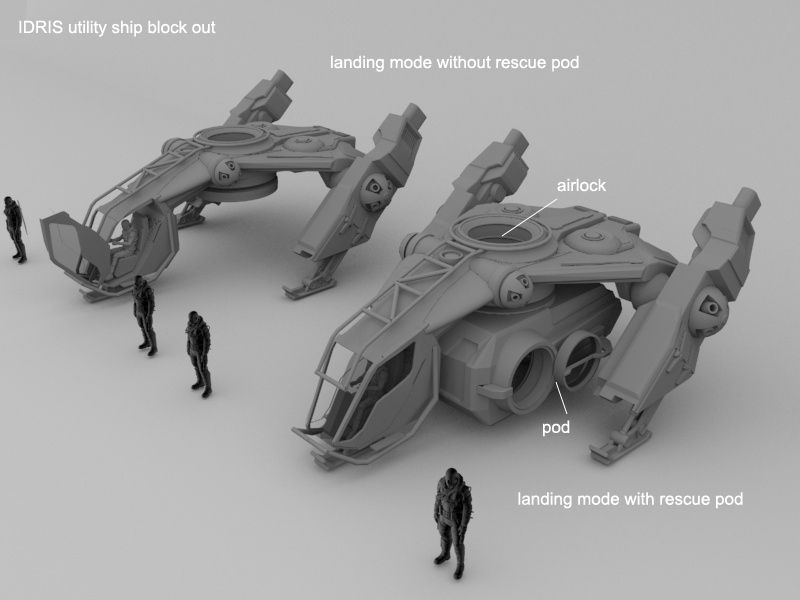 Beautiful Star Citizen Artwork Showcases the New Idris Frigate and the ...