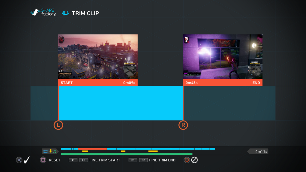 PS4 1.7 Update's SHAREFactory Screenshots Show a Great Video Editing Suite