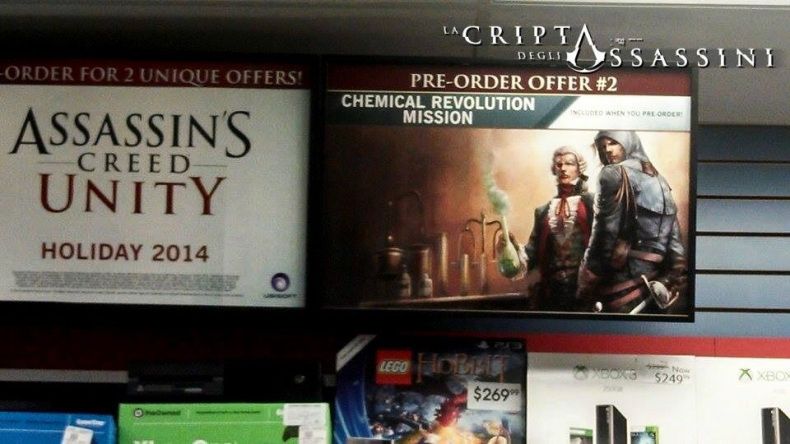 Rumor: Assassin’s Creed Unity GameStop Poster Reveals New Assassin’s ...