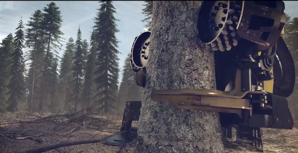 Farming Simulator 15 Introduces You to Tree Cutting